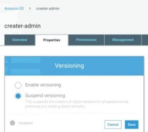AWS S3 Versioning - CloudySave