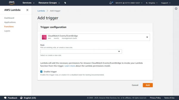 AWS Lambda EventSourceMapping - CloudySave