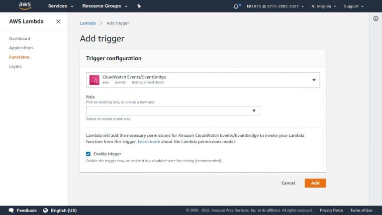 AWS Lambda EventSourceMapping - CloudySave