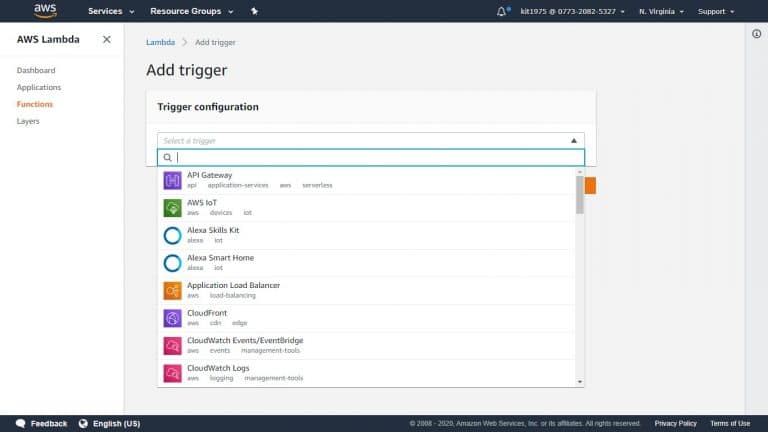 AWS Lambda EventSourceMapping - CloudySave