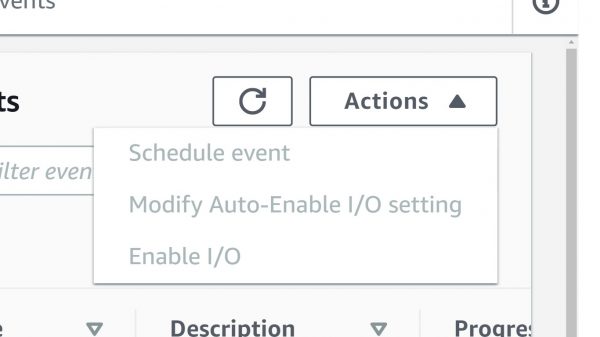 EC2 Scheduled Events