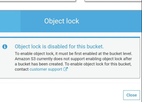 Locking an S3 Object - CloudySave