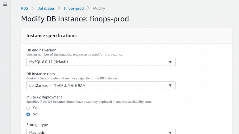 AWS RDS Port - CloudySave AWS RDS Port - CloudySave