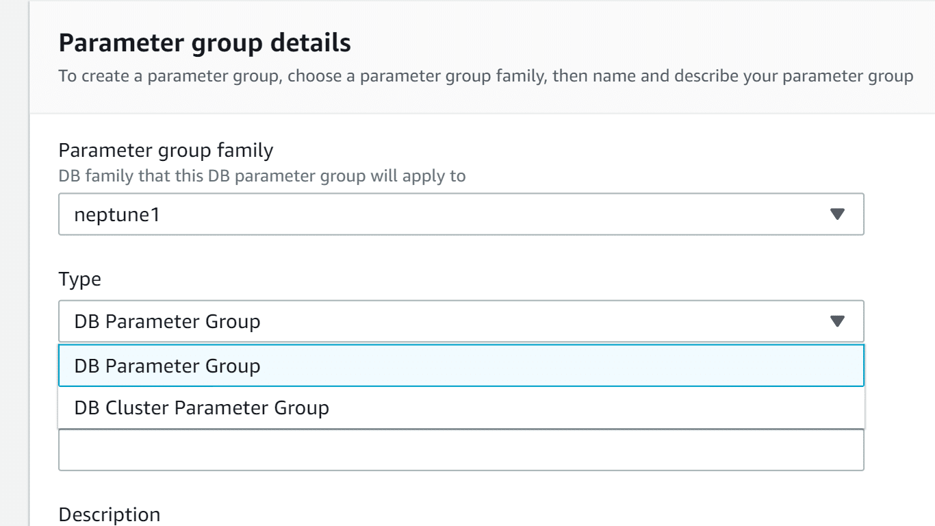 AWS Neptune Parameter Group - CloudySave AWS Neptune Parameter Group - CloudySave