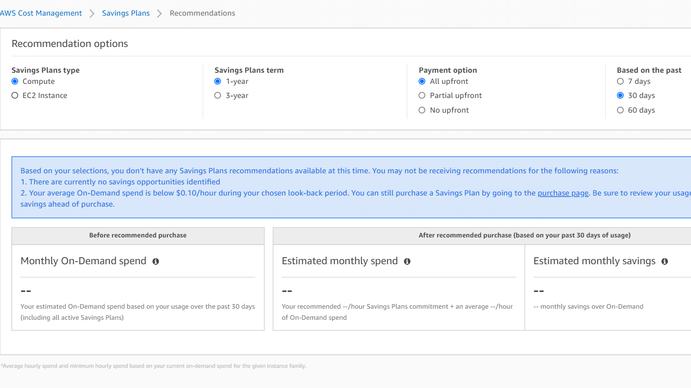 Choosing Between the 2 Types of Purchasing Savings Plans - CloudySave