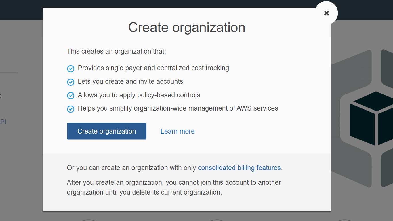 How to Create an Organization - AWS - CloudySave
