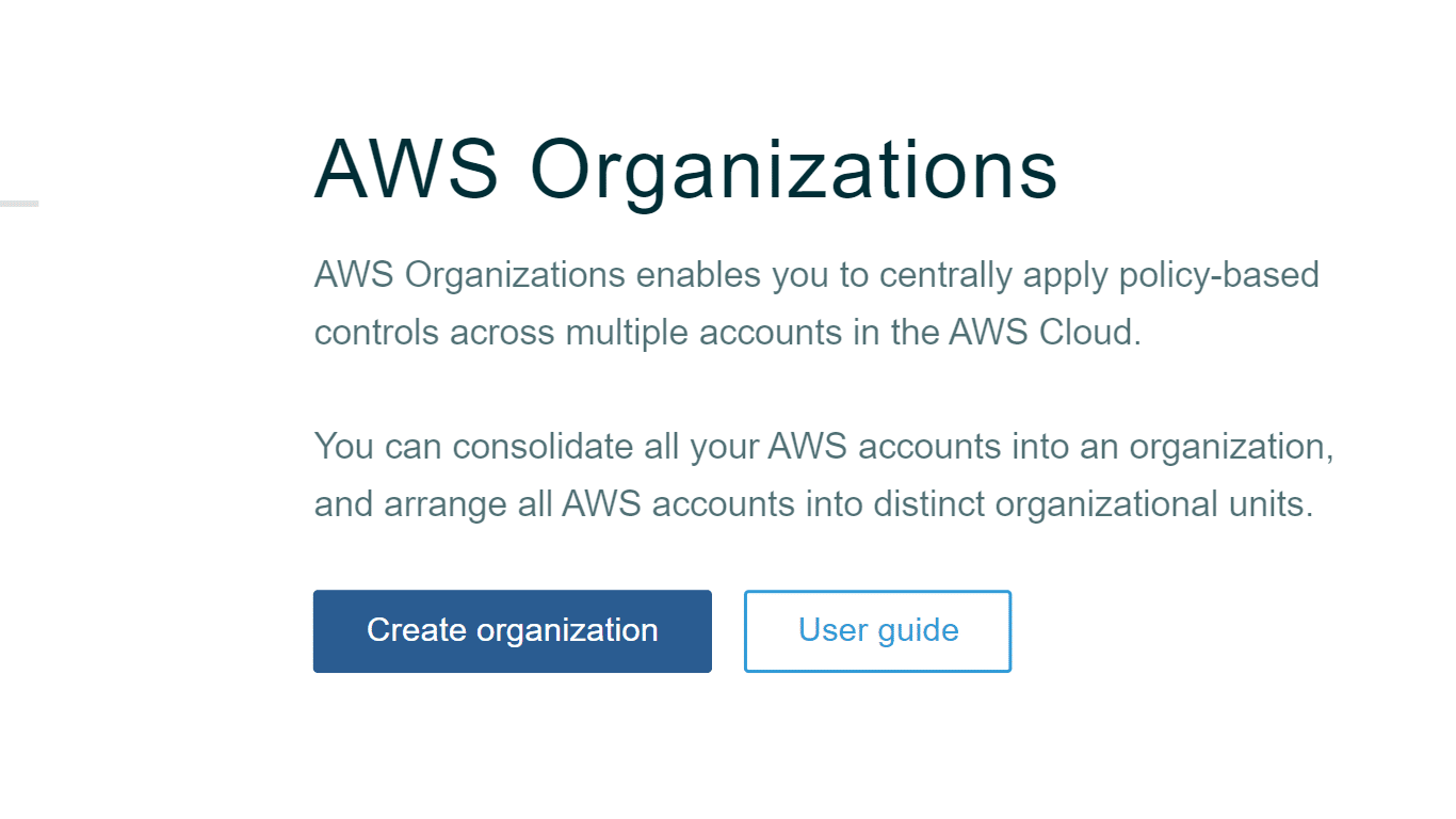 How to Create an Organization - AWS - CloudySave